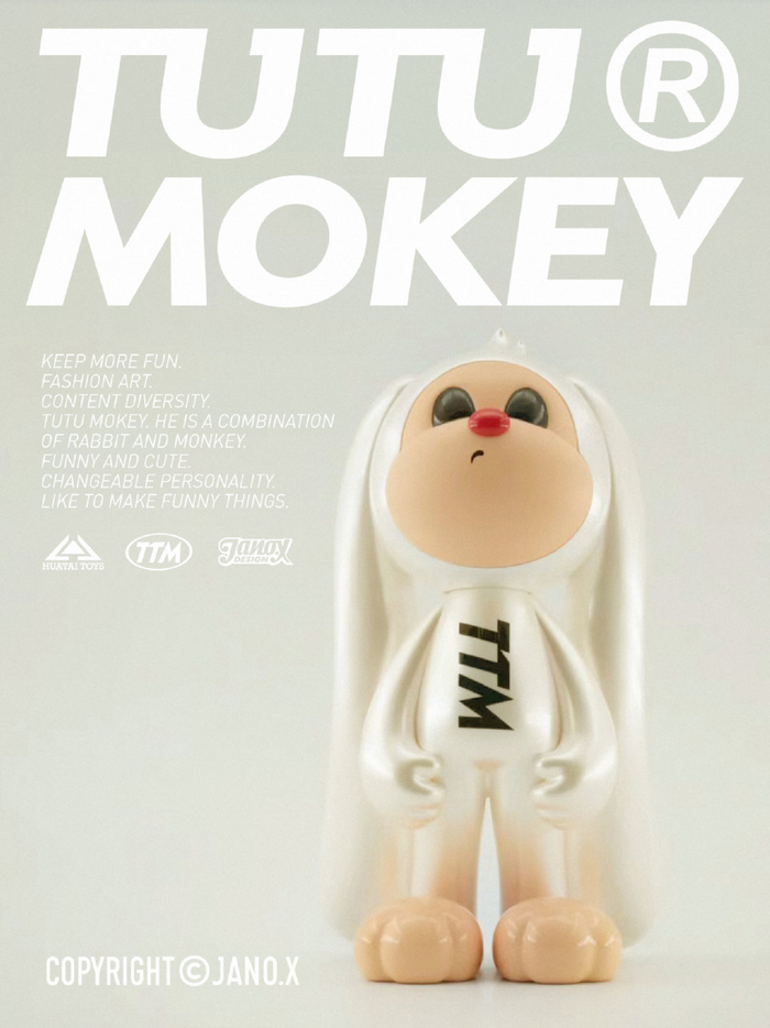 TUTU MOKEY-艺术潮玩-海洋核污染后最纯洁的珍珠，限量版手办雕像！