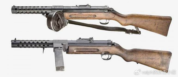 二战德军最受欢迎的冲锋枪MP40，战后在世界各地都能见到身影|冲锋枪|武器|枪托_新浪新闻