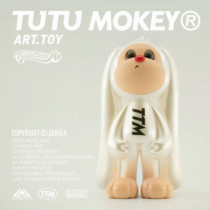 TUTU MOKEY-艺术潮玩-海洋核污染后最纯洁的珍珠，限量版手办雕像！