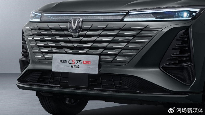 A级SUV开卷，长安CS75 PLUS冠军版官图发布，标配L2智驾系统|燃油|冠军|开卷_新浪新闻