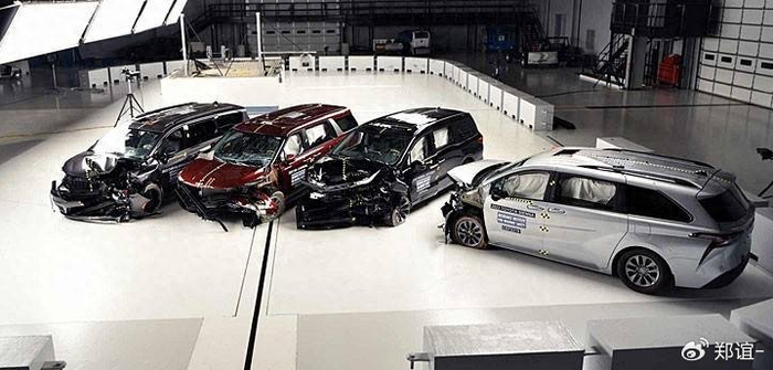 【韩系动向1102】美国IIHS碰撞：嘉华安全性优于赛那和奥德赛！