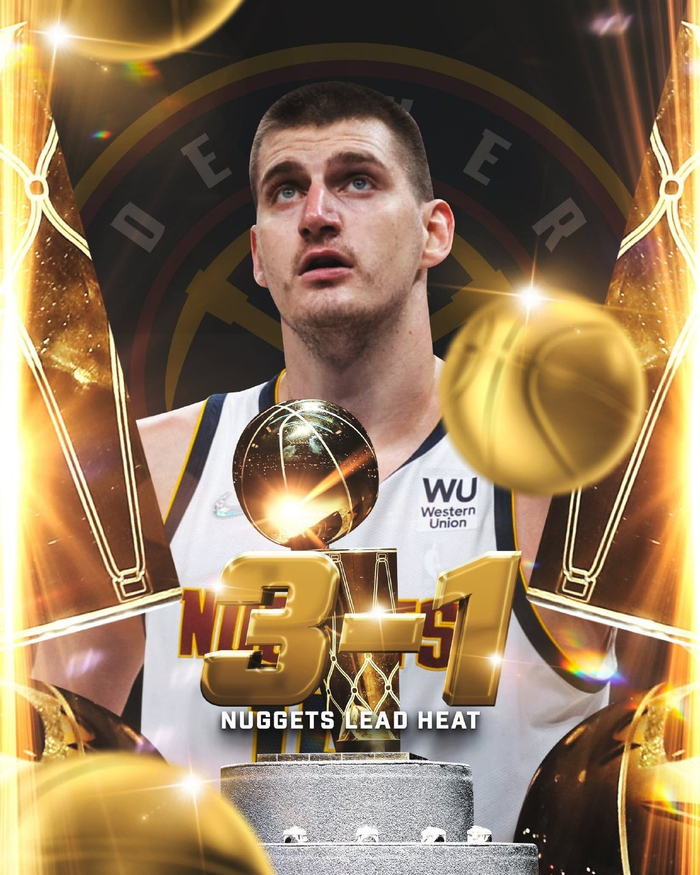 两连MVP却一事无成？总决赛场均30分13板8助，约基奇马上要夺冠了|约基奇|总决赛|掘金_新浪新闻