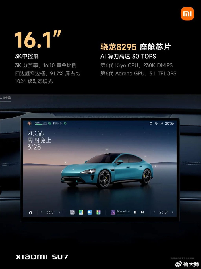 小米SU7 21.59w起售！雷军在发布会现场多次喊出“遥遥领先”|小米|雷军|座舱_新浪新闻