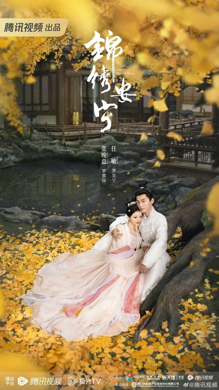 张晚意任敏《锦绣安宁》叶落于心海报