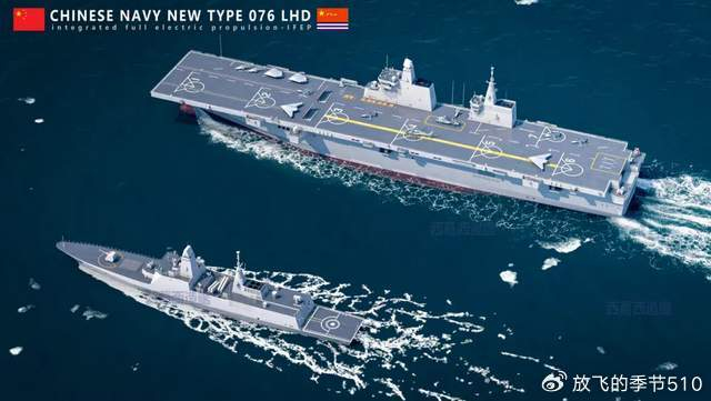 075型4号舰下水，或许将命名为江西舰，体量更大的076型已在路上