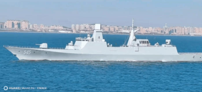 054B型首舰入列，成为驱九支队新成员，让驱九支队“兵强马壮”|驱逐舰|驱逐舰支队|中国海军_新浪新闻