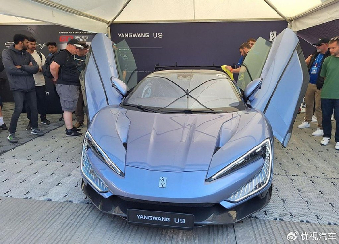 售价168万，仰望U9亮相古德伍德速度节，零百加速仅需2.36秒