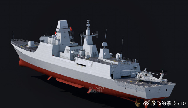 054B型护卫舰：被称为“先进055小型舰”，战力超越他国护卫舰|护卫舰|中国海军|沪东_新浪新闻