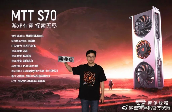 国产GPU产品技术再更新！专访摩尔线程副总裁董龙飞先生|摩尔|gpu_新浪新闻