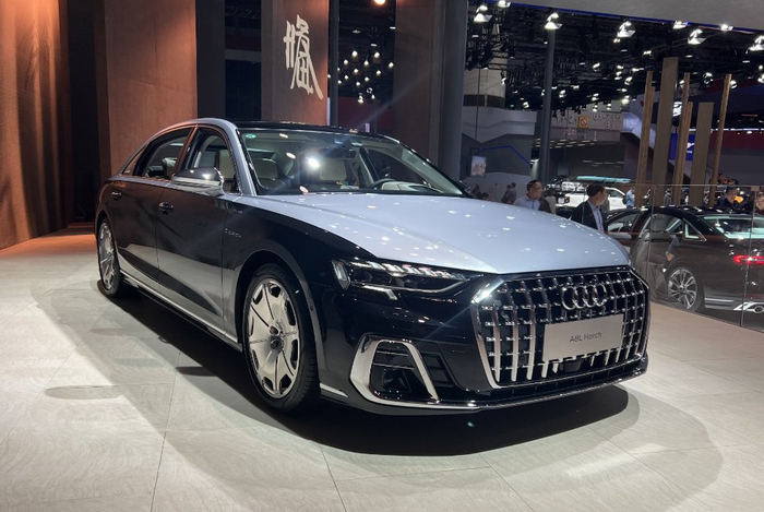 2023广州车展丨4.0T动力 奥迪A8L Horch创始人版60TFSI亮相