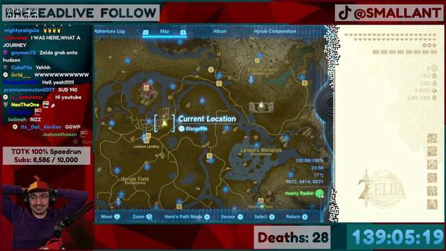 139小时完成《王国之泪》100%全收集！速通记录进入1小时内|王国之泪|进度|神庙_新浪新闻