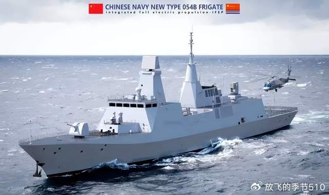 054B型护卫舰：反舰防空反潜战力强悍，让航母编队高速化和全盾化