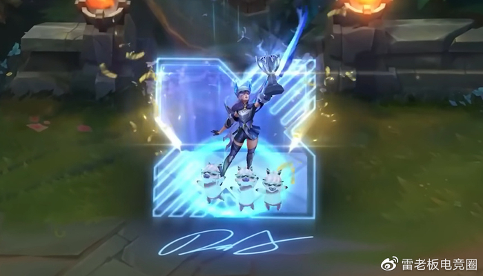 DRX冠军皮肤曝光，Deft女警回城动画让人泪目！|皮肤|女警|冠军_新浪新闻