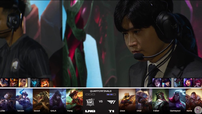 T1横扫LNG！Tarzan精忠报国？明送行为让人瞠目结舌|比赛|韩国队|马蹄铁_新浪新闻