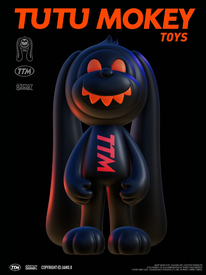 潮流艺术IP的不伦不类，这亦兔亦猴的TutuMokey潮玩算是艺术吗？