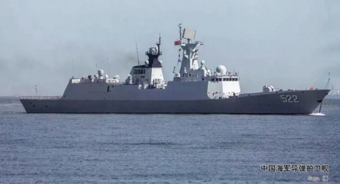 054AG型护卫舰：10号舰的命名，可谓一波三折，现为554“通辽”舰|护卫舰|战区|通辽_新浪新闻