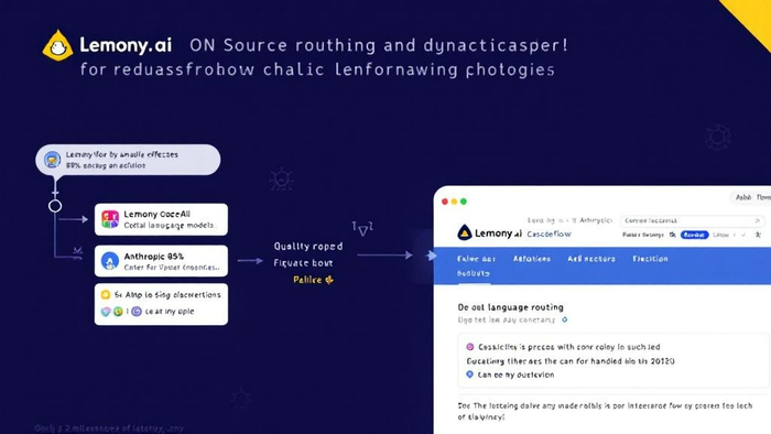 Lemony开源动态路由工具可削减85%AI成本|软件|开发者|AI_新浪新闻