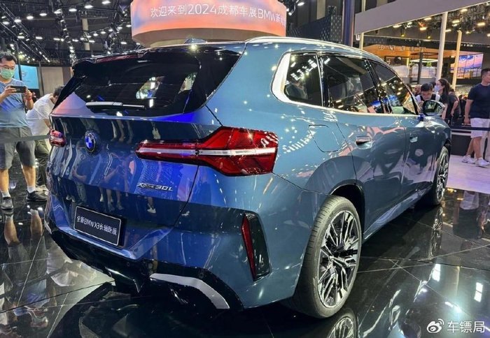 宝马X3L实车发布，轴距加长110毫米，这外观姿态如何？
