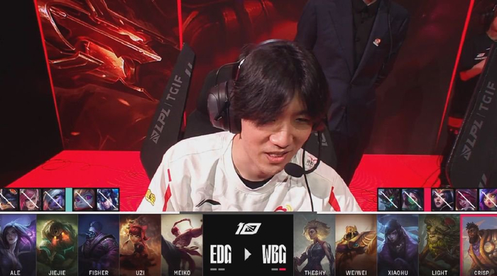WBG零封EDG乌兹放弃守家，阿乐被晒哥逐出道门，小虎表情耐人寻味|EDG战队|阿乐|卡莎_新浪新闻