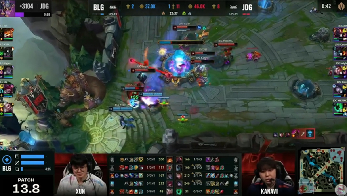 JDG击败BLG夺冠MSI！左手FMVP！尺帝大满贯！