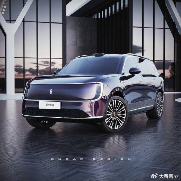 问界M8最新渲染图曝光：缩小版M9？定位40万级豪华SUV
