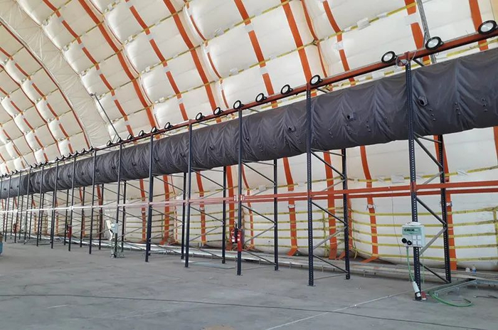 气吹出来的机库！快速灵便有前途