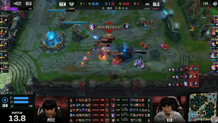 惊艳全球！青春风暴BLG以3比0血洗LCK冠军GenG