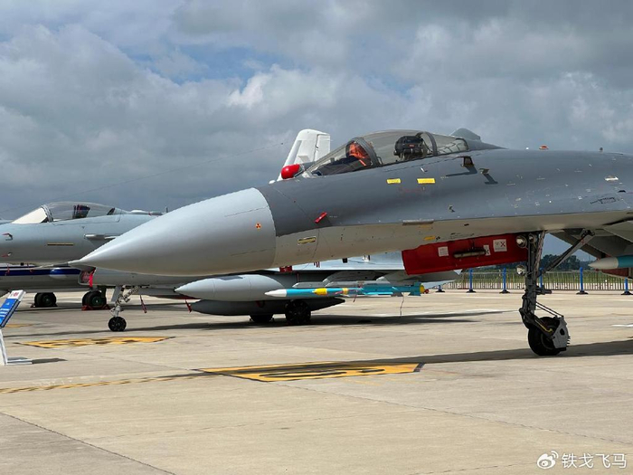 白头版歼-11BG亮相航展，全部“歼-16”化，300余架战力强大|战斗机|作战|中国空军_新浪新闻