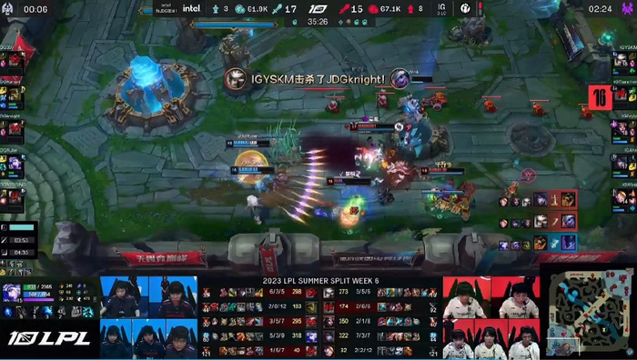 uzi带队战胜FPX！IG让一追二击败JDG，小将天真完爆kanavi