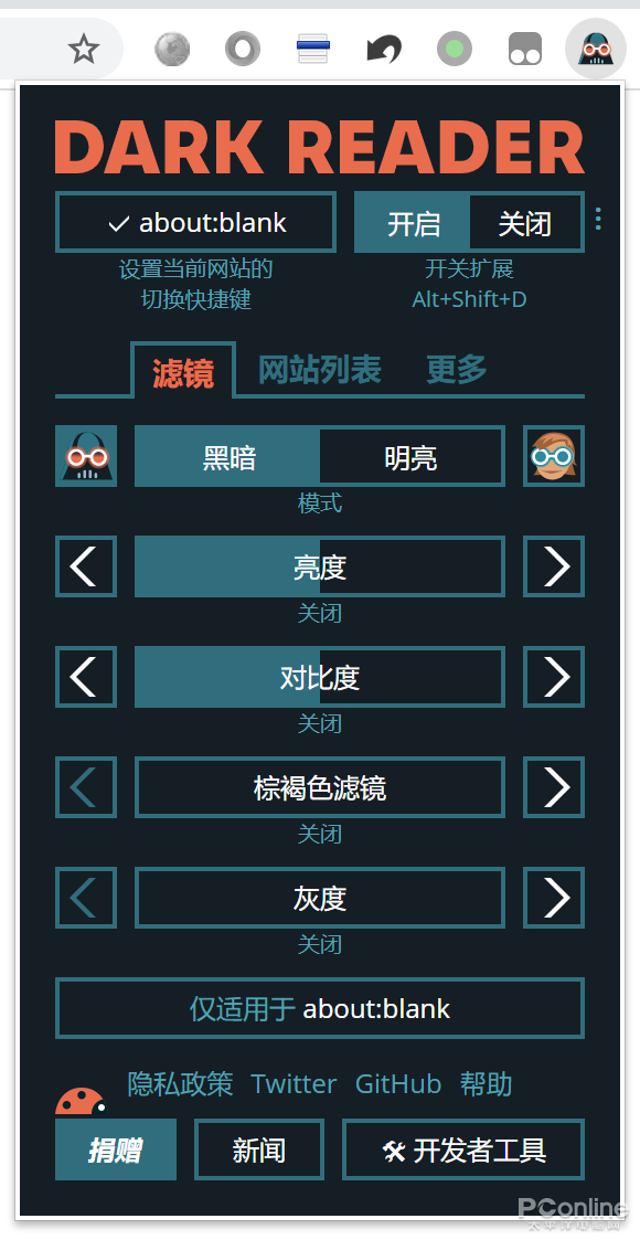 微信不做纯属偷懒？这款夜间模式神器刷新你三观|夜间模式|网页|调色_新浪新闻