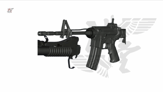 M203榴弹发射器最全解析，用在M249轻机枪上还能增强火力