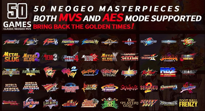SNK推出MVSX街机：含《拳皇》、《合金弹头》等50款经典游戏|拳皇|街机|合金弹头_新浪新闻