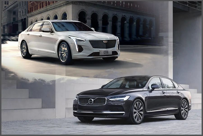 二线豪华中大型轿车的竞争，新款沃尔沃S90与凯迪拉克CT6谁更值
