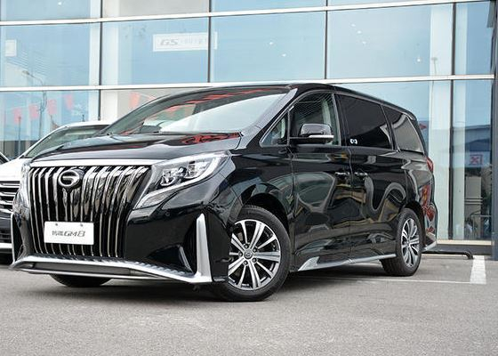 2020款传祺GM8大师版到店，黑色涂装很大气，轴距3000mm配7座