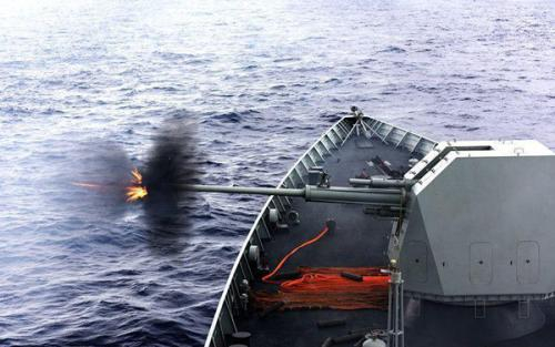 排水量7000吨，64个垂发单元，052D在世界同吨位盾舰中排第几？