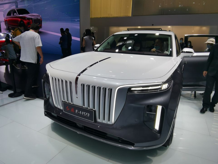 红旗大型纯电E-HS9开启预售，一汽红旗强大阵容亮相北京国际车展