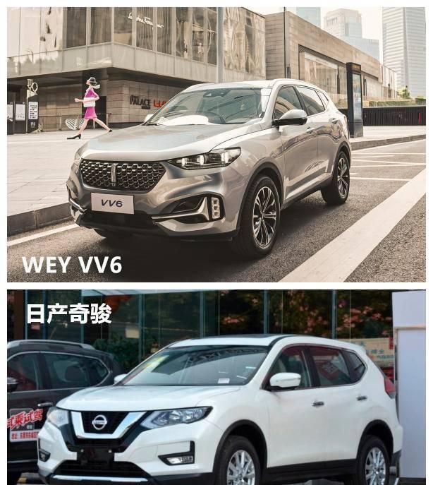 WEY VV6、日产奇骏智能配置PK,年轻宝爸选了它!
