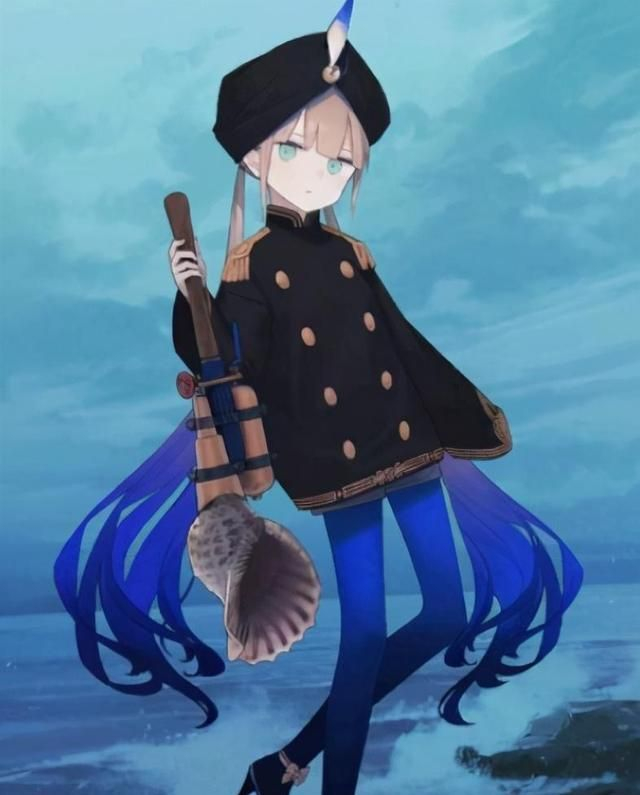 fgo五星骑阶尼摩船长全灵基形象 简陋到甚至怀疑是三星的立绘