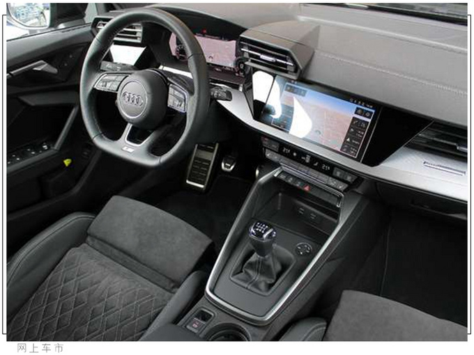 奥迪全新A3到店实拍 搭1.5T+6MT动力总成，外观动感，年内将国产