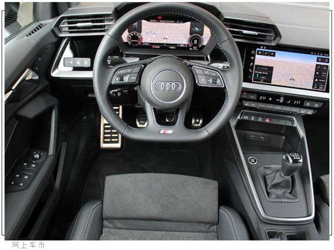 奥迪全新A3到店实拍 搭1.5T+6MT动力总成，外观动感，年内将国产