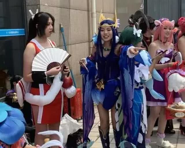 Dota2：刀圈俏佳人大赏,男版Zard动人心弦,水友：璨璨,YYDS!