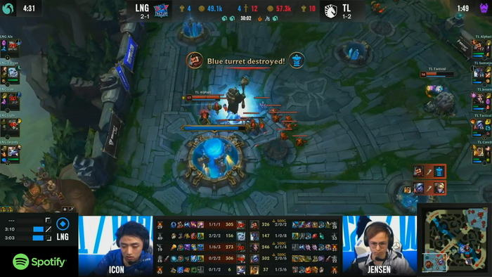 LNG惨遭TL碾压，好在随后成功复仇GENG！D组晋级名额天下大乱