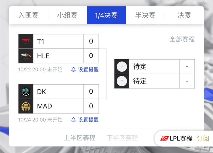 周五的T1与HLE韩韩大战，太刺激了！期待起来啊啊