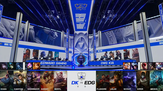 EDG完爆DK先下一城！韩国解说直接破防：DK的BP太奇怪了