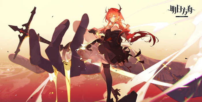 明日方舟：ask画师手绘42姐三周年贺图 懂不懂强度真神的含金量