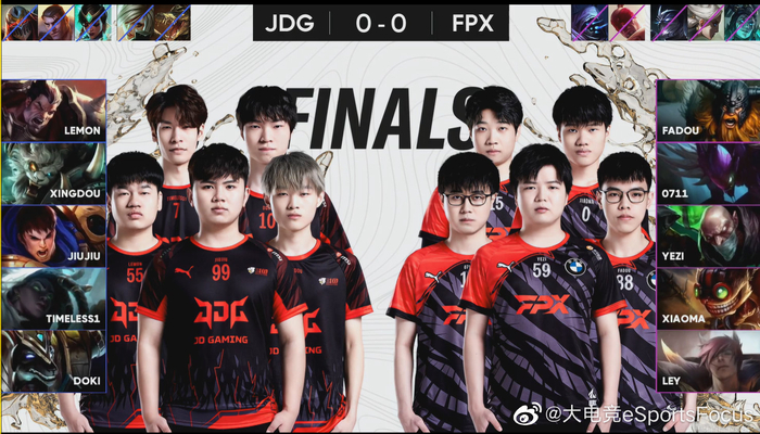 WRL1总决赛 JDG vs FPX