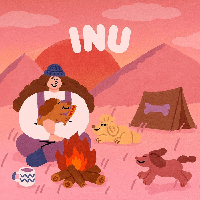 韩国插画师 Kim Jam 的插画作品以日常生活为主，色彩明亮清新……