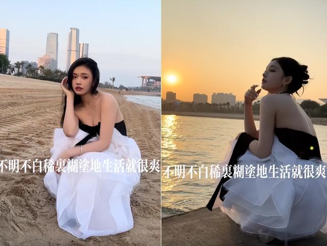 林允穿泳衣水下秀身材!一双长腿白到晃眼,大力蹬腿挥手太性感