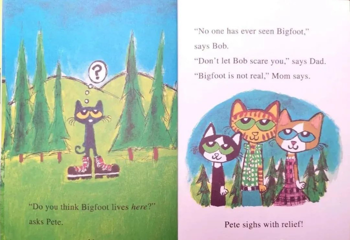 【英文有声绘本】 Pete the Cat Goes Camping 皮特猫去野营