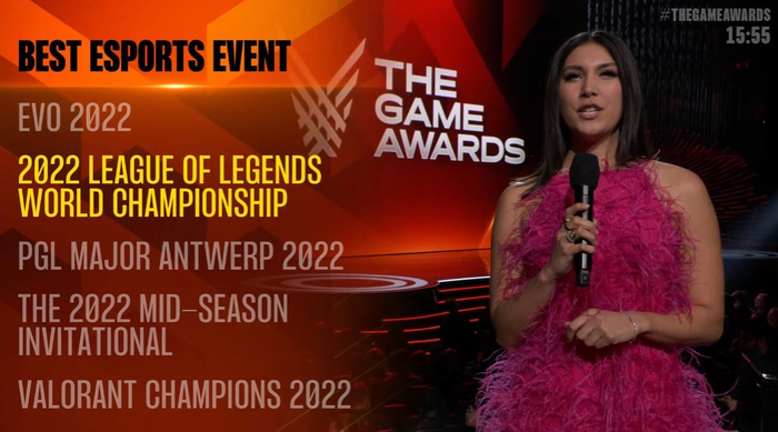 2022年TGA游戏大奖相继出炉：S12世界赛获奖，瓦罗兰特崭露头角